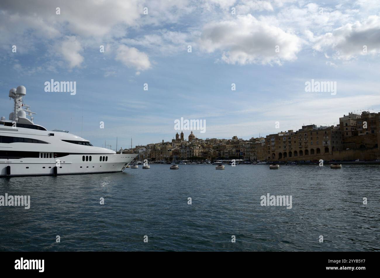 Basilica of the Nativity of Mary, Isla-Senglea view from Waterfront ...