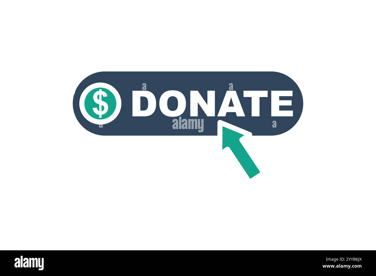 Donate button icon. solid icon style. icon related to charity. donation ...