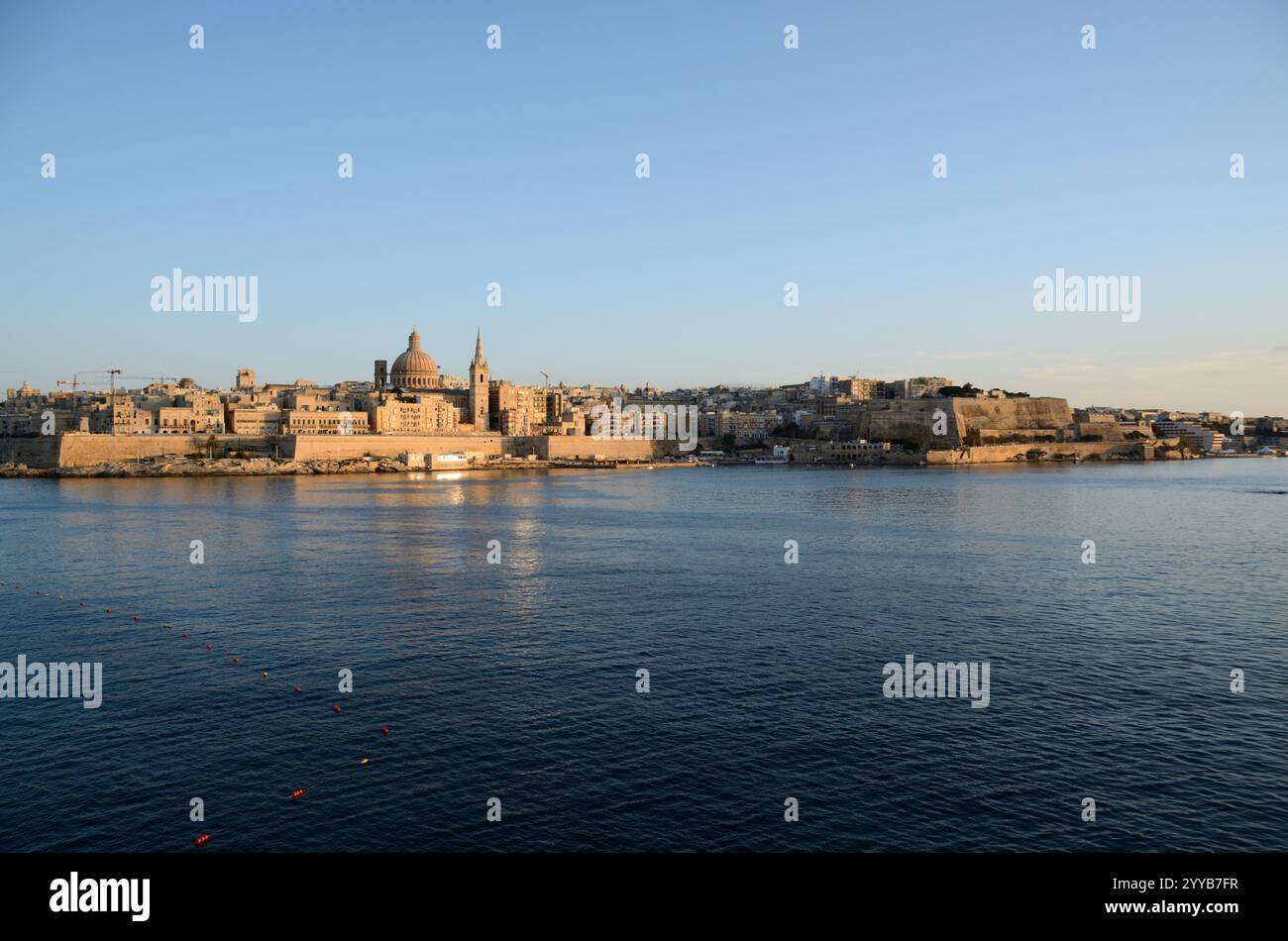 Church of Our Lady of Mount Carmel, St. Paul Cathedral, Valletta view ...
