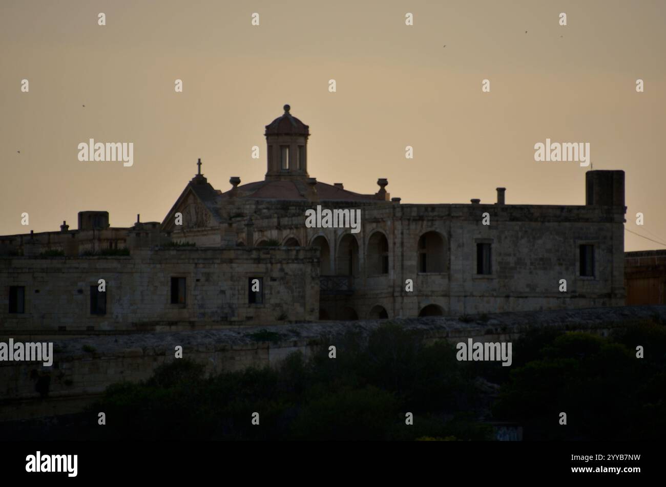 Chapel of St Anthony of Padua, Fort Manoel, Gzira view from Tigné ...