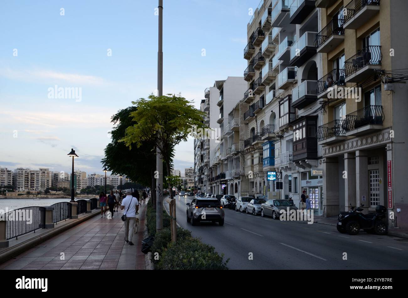 George borg olivier street hi-res stock photography and images - Alamy