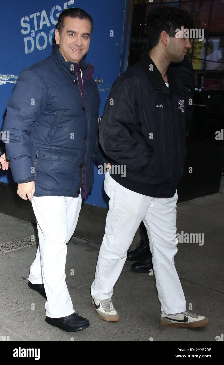 New York, NY, USA. 20th Dec, 2024. Buddy Valastro 'The Cake Boss' seen ...
