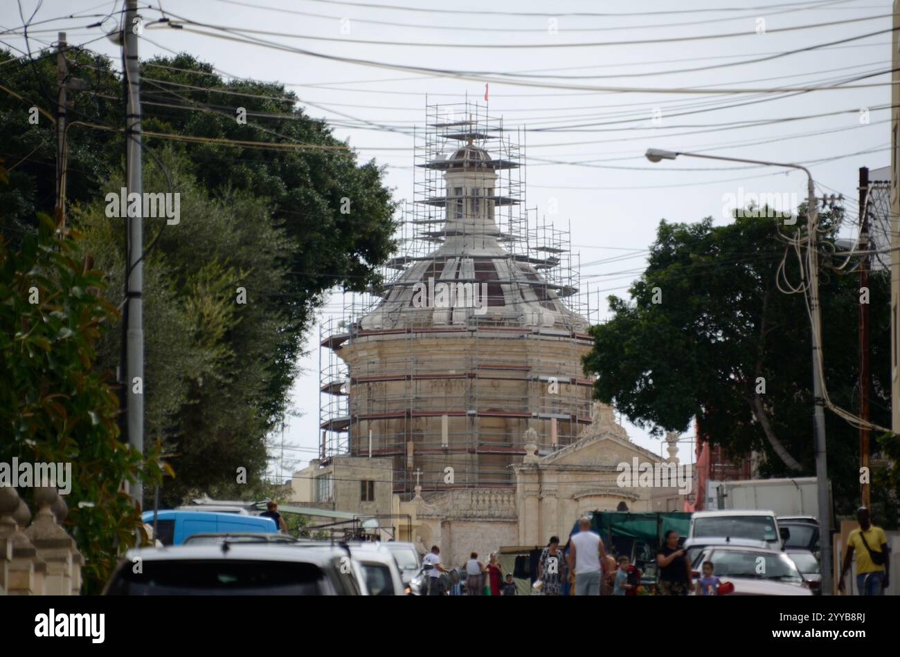 Basilica of St Paul, Rabat, Malta, Europe Stock Photo - Alamy