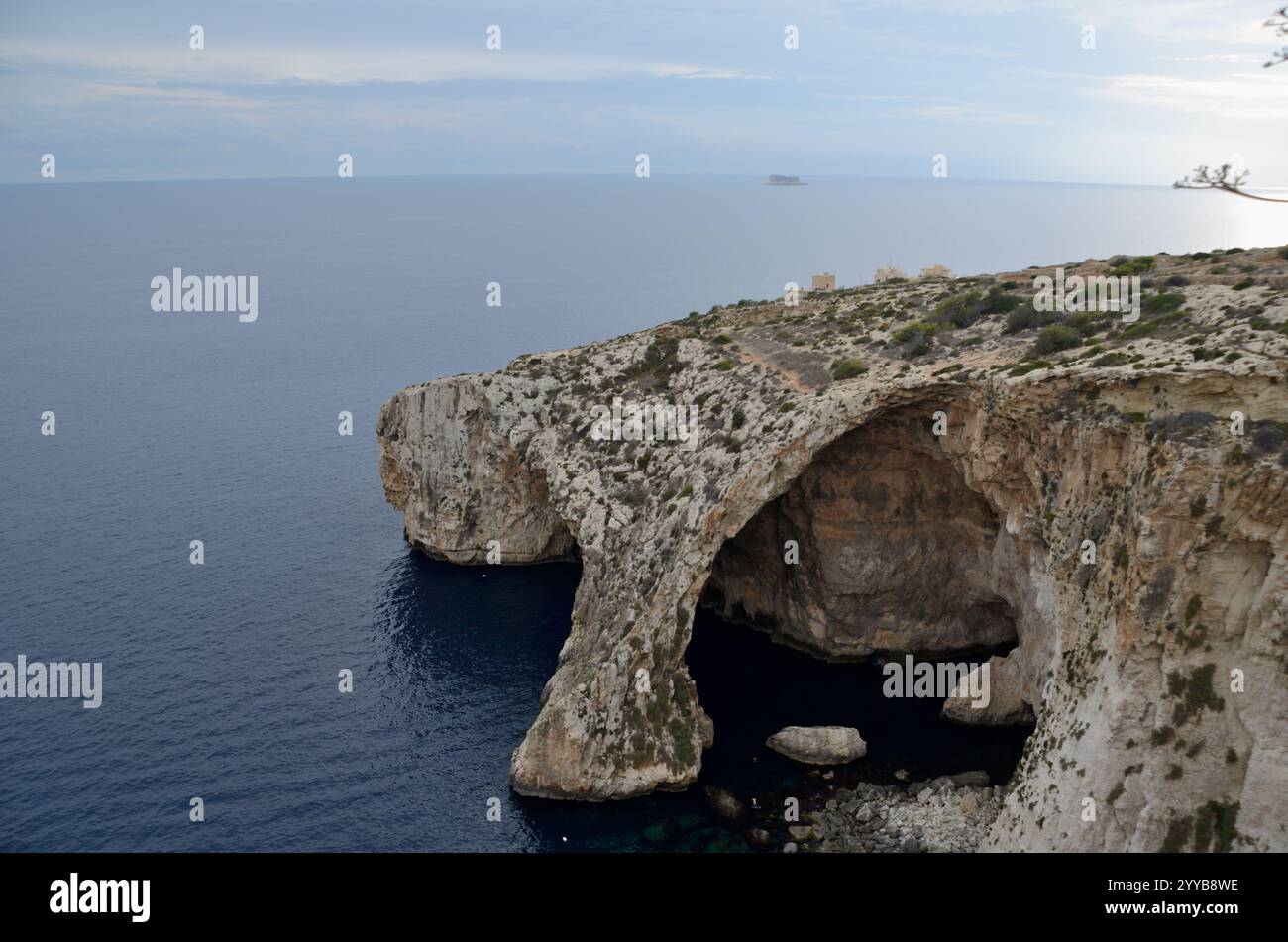 Blue wall and grotto viewpoint hi-res stock photography and images - Alamy