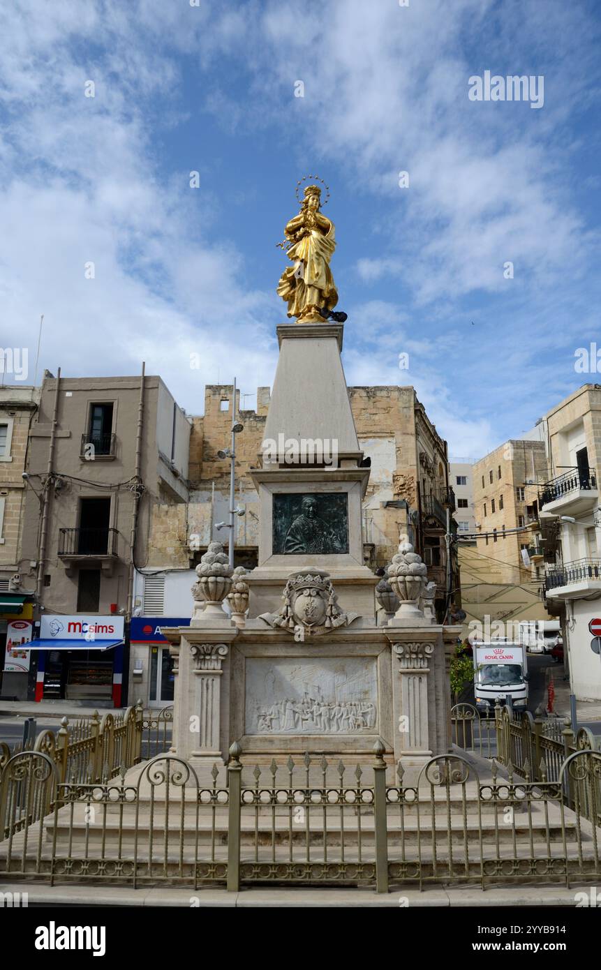 Malta maltese statue hi-res stock photography and images - Alamy