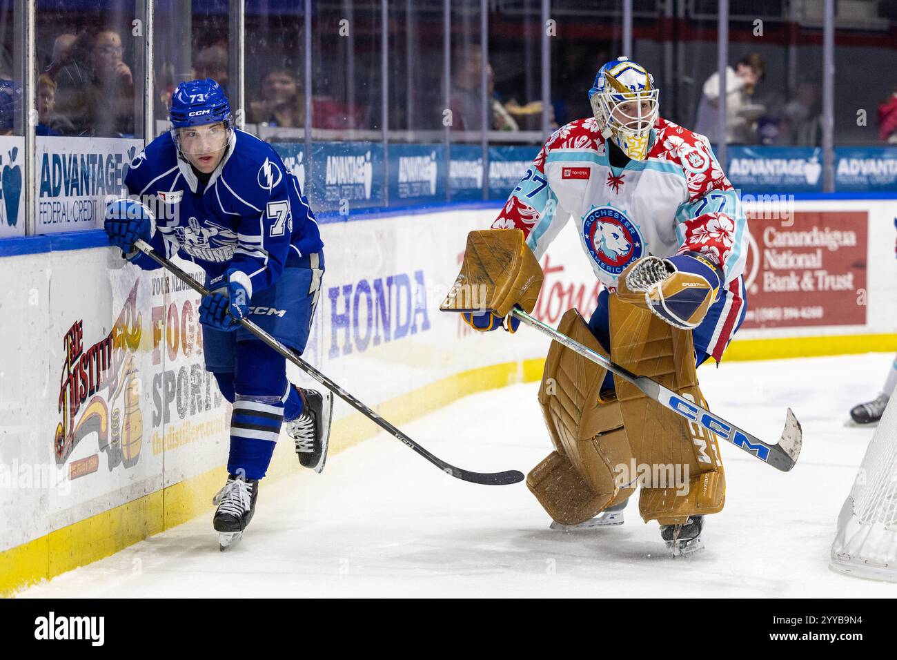December 20th 2024: Syracuse Crunch forward Conor Sheary (73) and ...