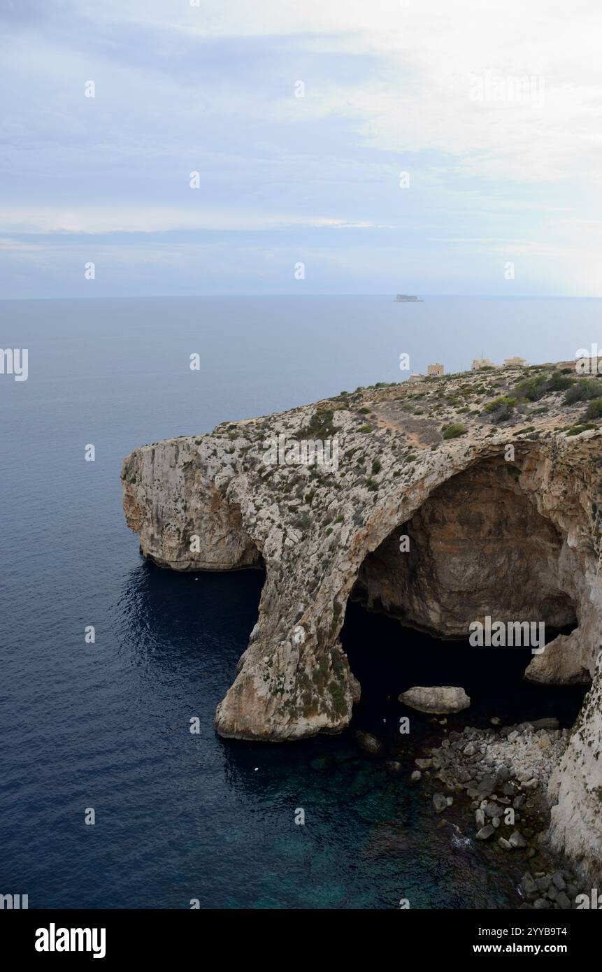 Blue wall and grotto viewpoint hi-res stock photography and images - Alamy