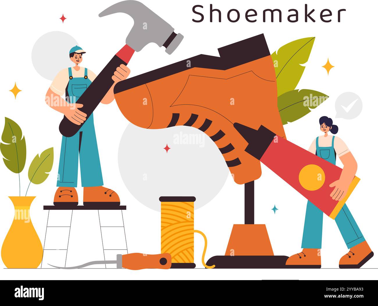 Handicrafts factory Stock Vector Images - Alamy