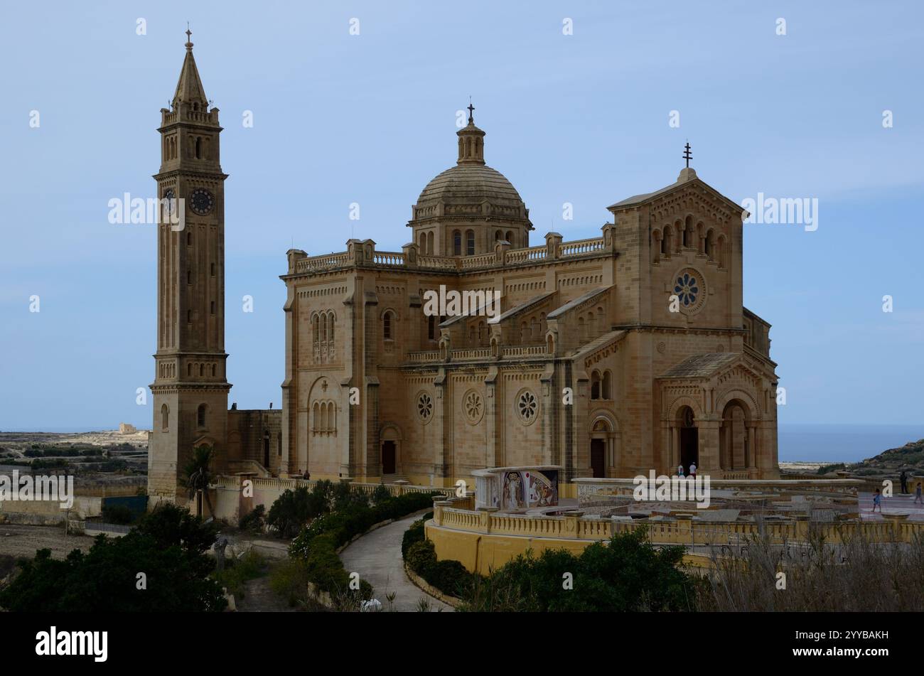 Sanctuary Basilica of Our Lady of Pinu, Ta' Pinu, Gozo, Malta, Europe ...