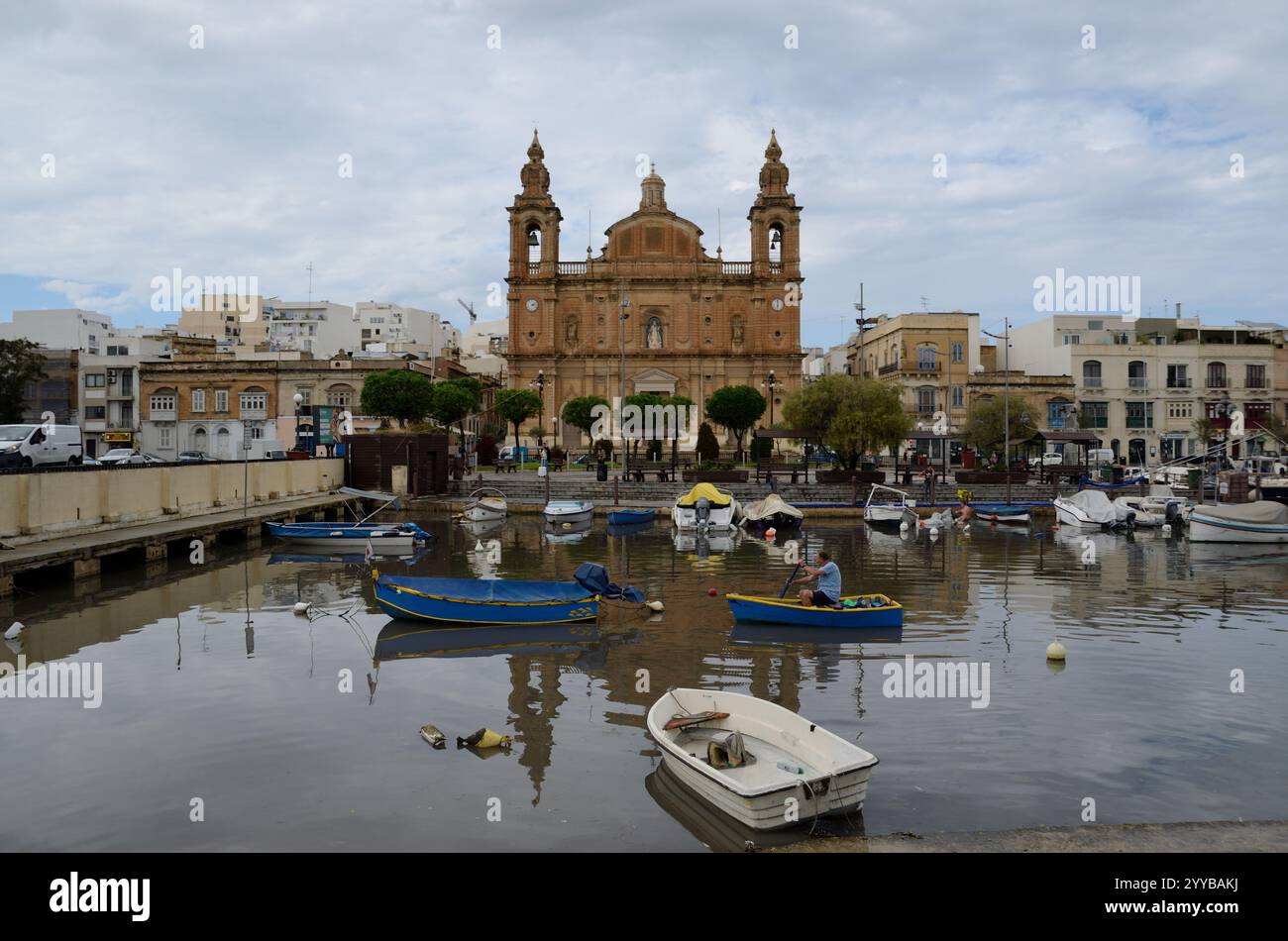 Msida parish church hi-res stock photography and images - Alamy