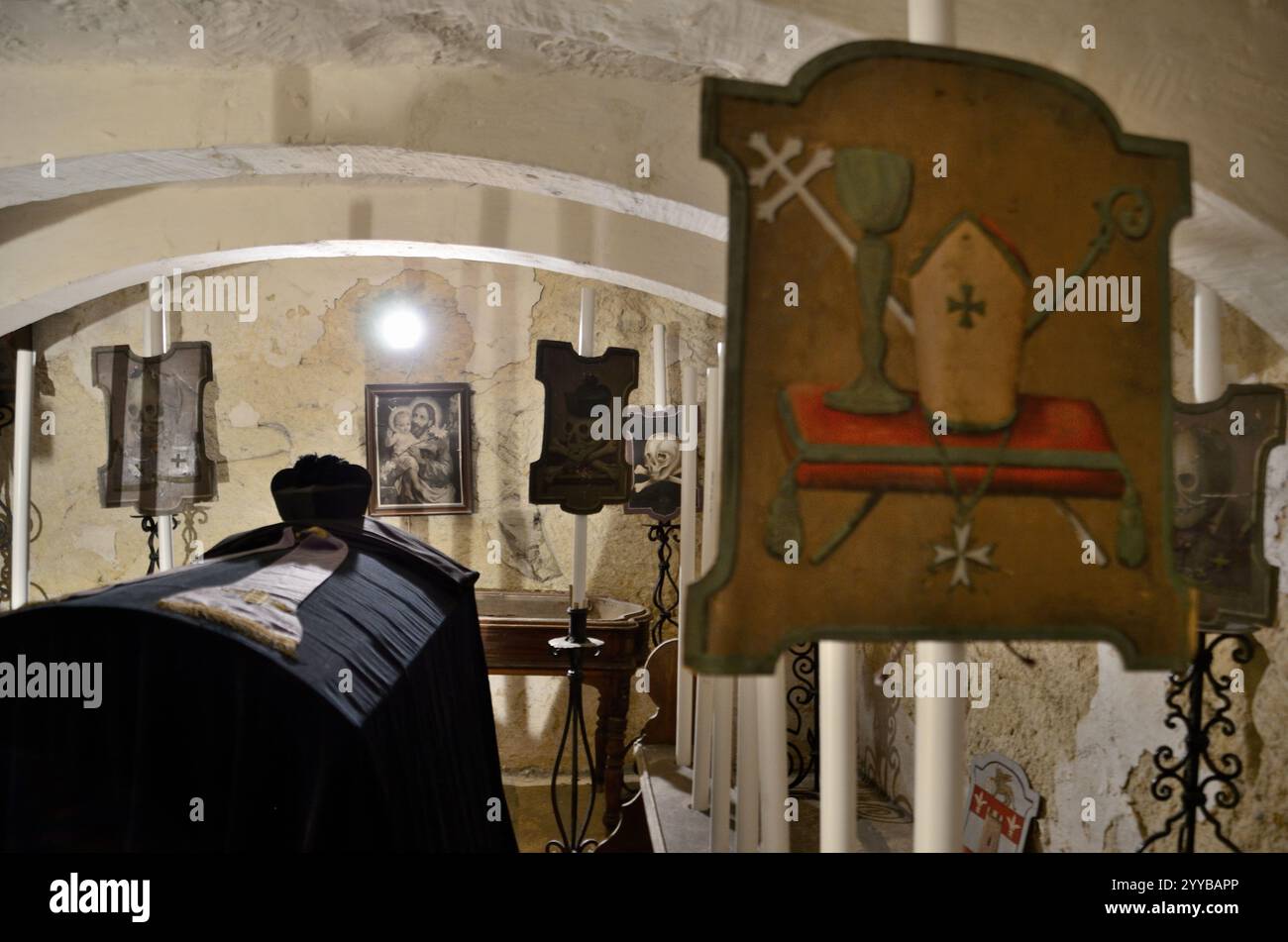 St. Lawrence's Catholic Church, Birgu - Vittoriosa, Malta, Europe Stock ...