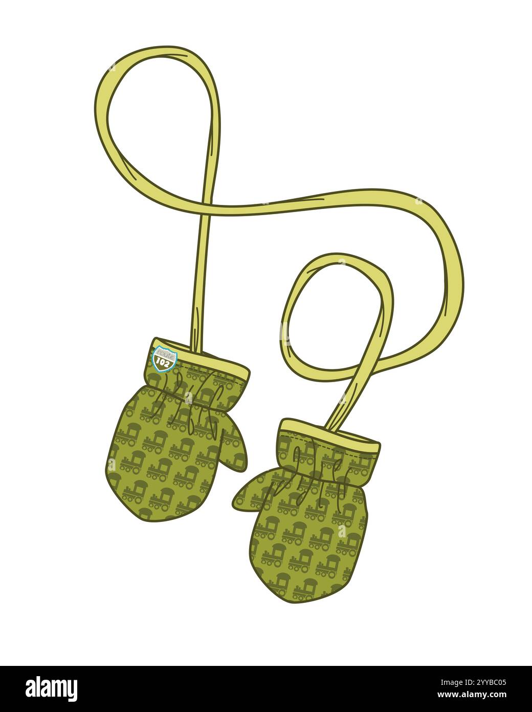 Kids mittens mockup hi-res stock photography and images - Alamy