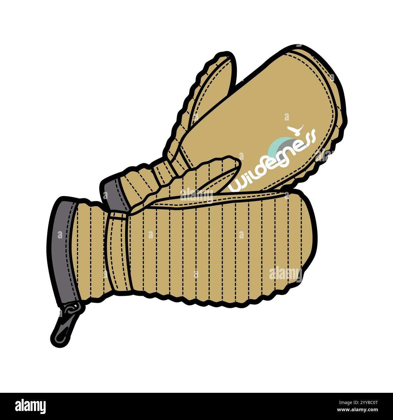 Quilted mittens for women hi-res stock photography and images - Alamy