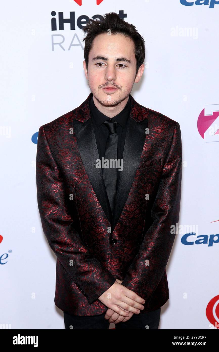 New York, NY, USA. 7 December, 2918. Joe (Brady) Blum at the Z100 Jingle Ball 2018 Presented by ...