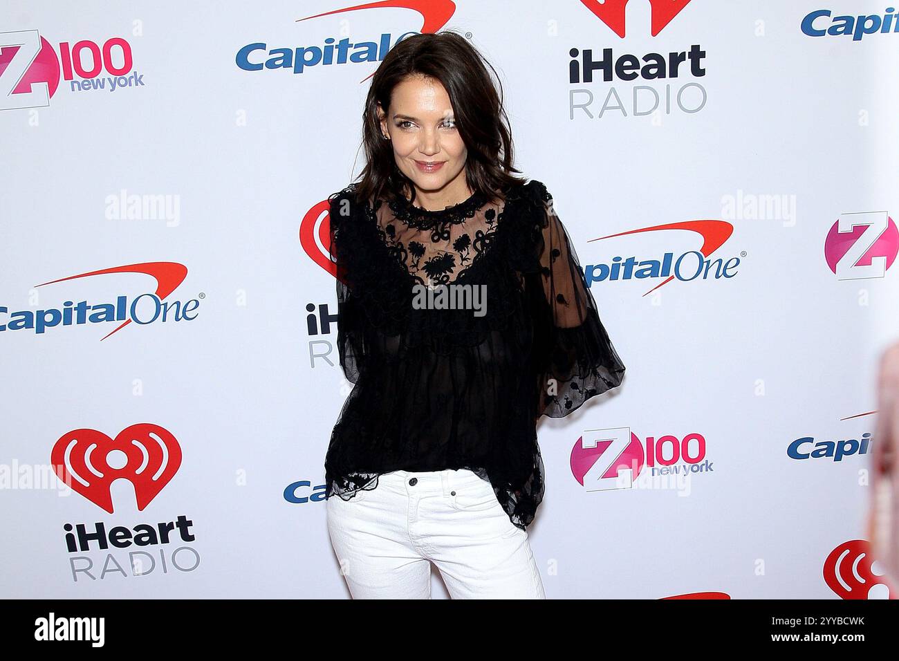 New York, NY, USA. 7 December, 2918. Katie Holmes at the Z100 Jingle Ball 2018 Presented by ...