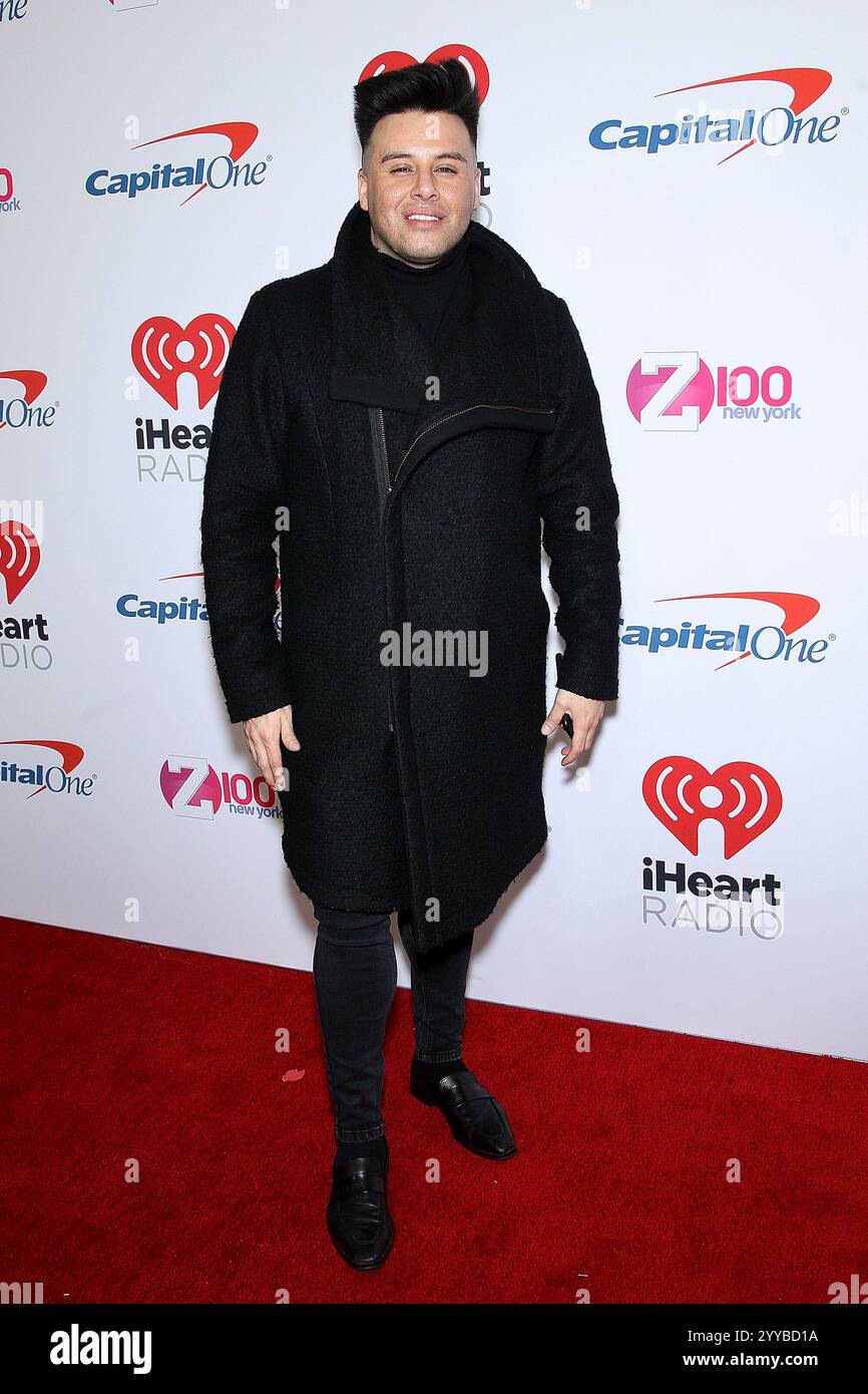New York, NY, USA. 7 December, 2918. Johnny Donovan at the Z100 Jingle Ball 2018 Presented by ...