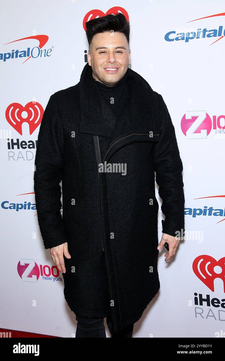 New York, NY, USA. 7 December, 2918. Johnny Donovan at the Z100 Jingle Ball 2018 Presented by ...