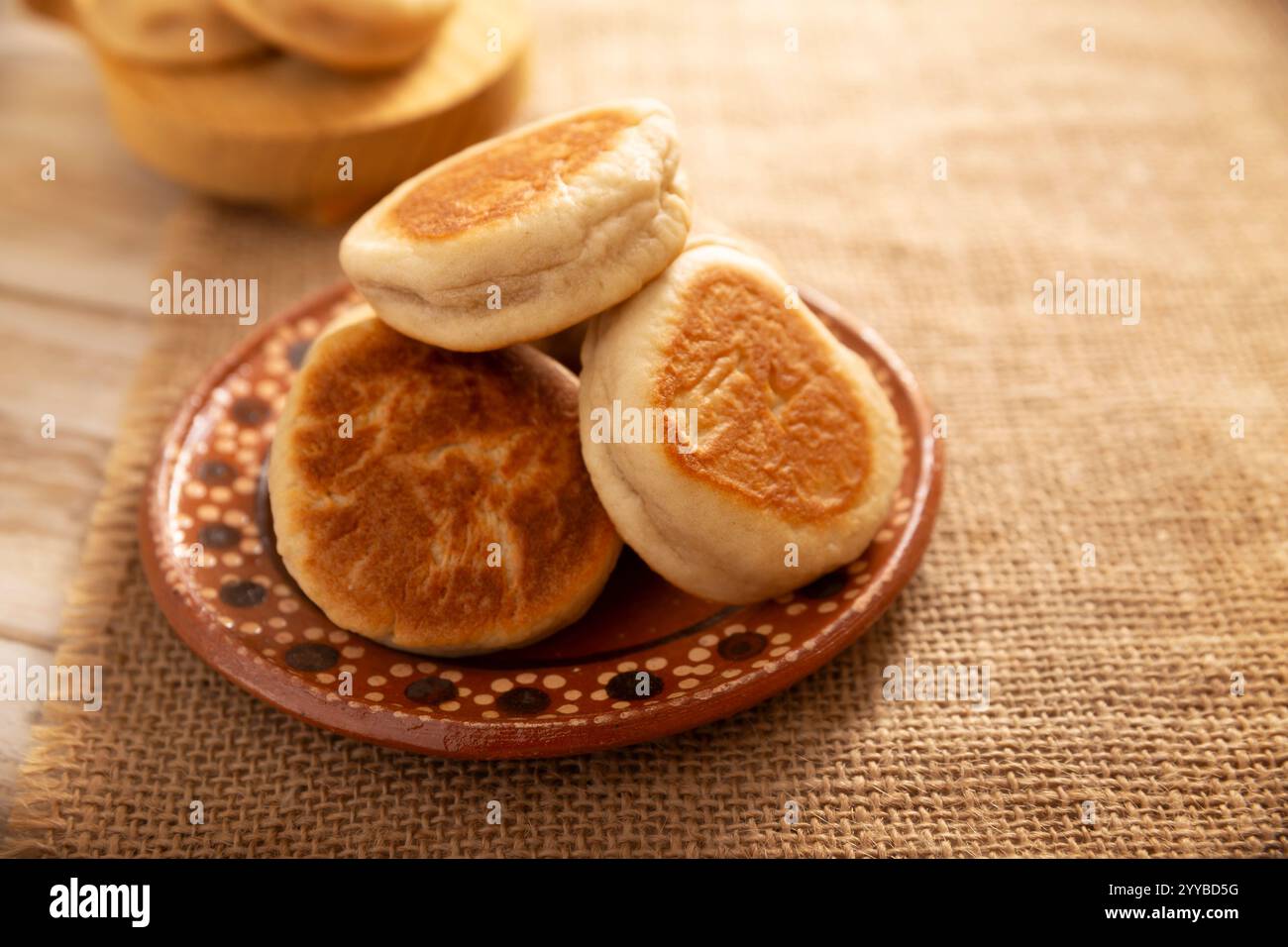 Gorditas de Nata. Cream Gorditas, Mexican street snack, is an easy ...