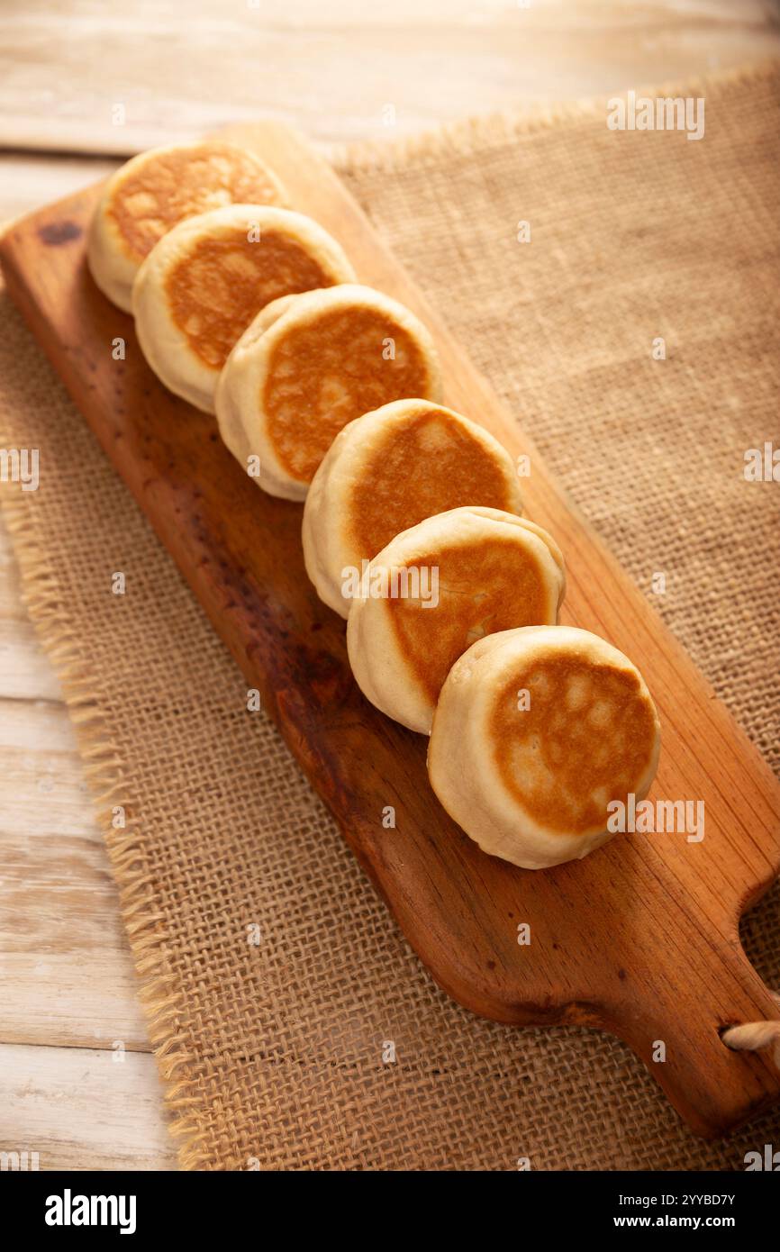 Gorditas de Nata. Cream Gorditas, Mexican street snack, is an easy ...