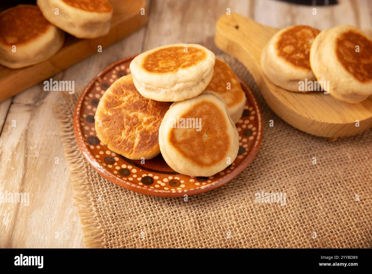 Gorditas de Nata. Cream Gorditas, Mexican street snack, is an easy ...