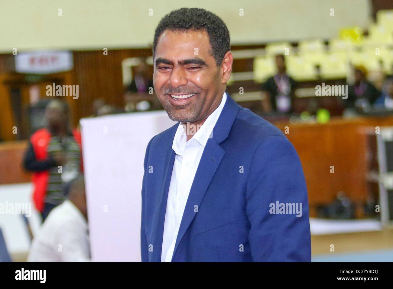 KASARANI, KENYA - DECEMBER 7: Newly elected FKF President Hussein ...