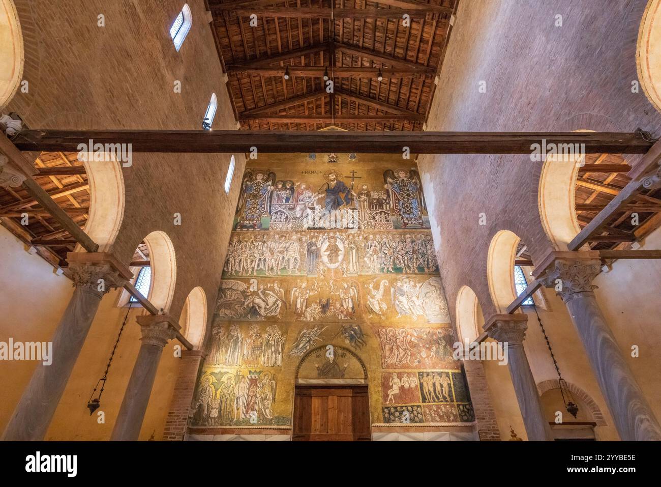 March 28, 2023. Italy, island of Torcello. Basilica (Church) of Santa ...