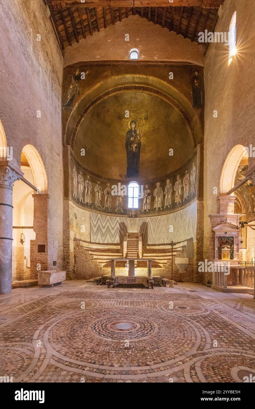 March 28, 2023. Italy, island of Torcello. Basilica (Church) of Santa ...