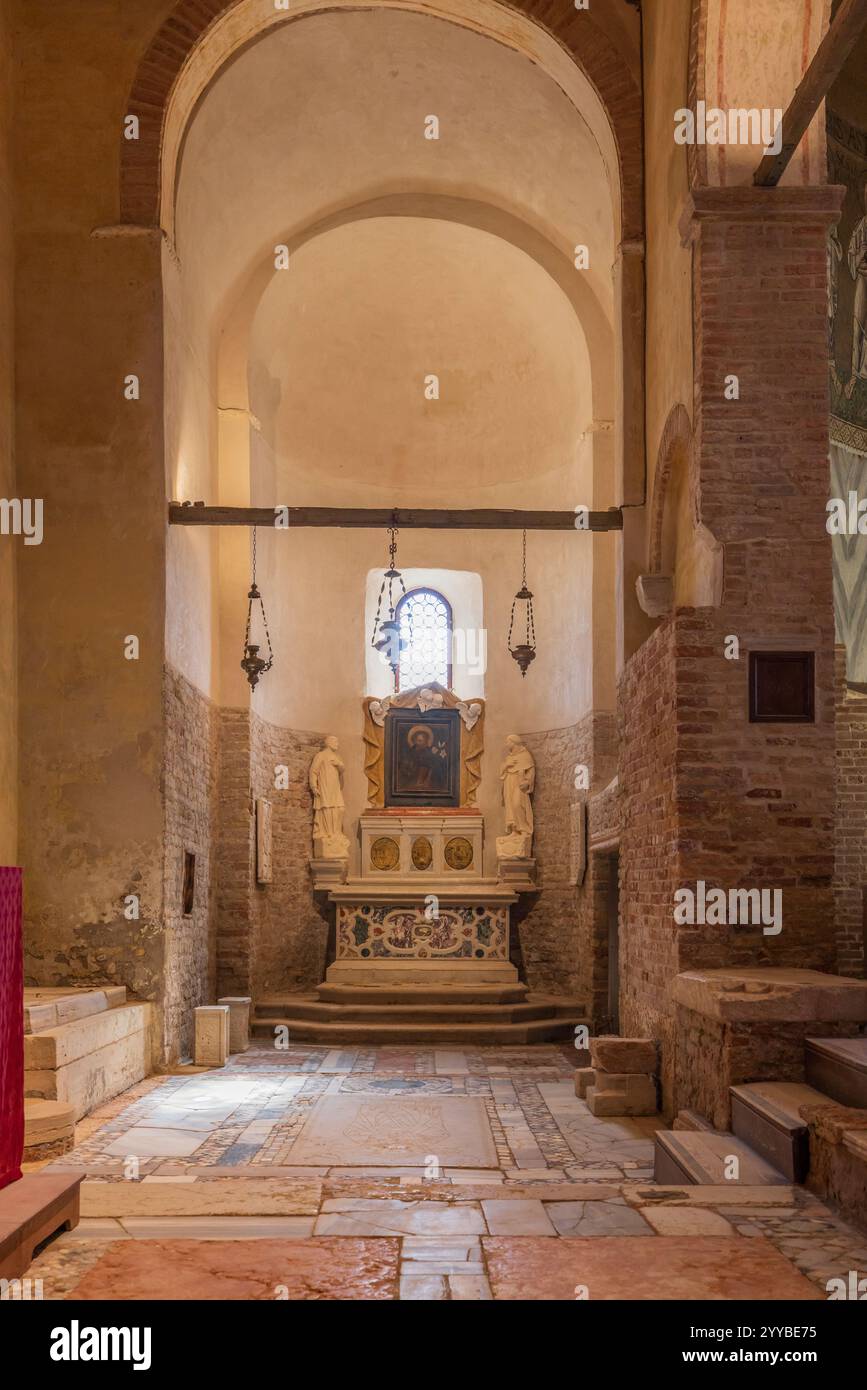March 28, 2023. Italy, island of Torcello. Basilica (Church) of Santa ...