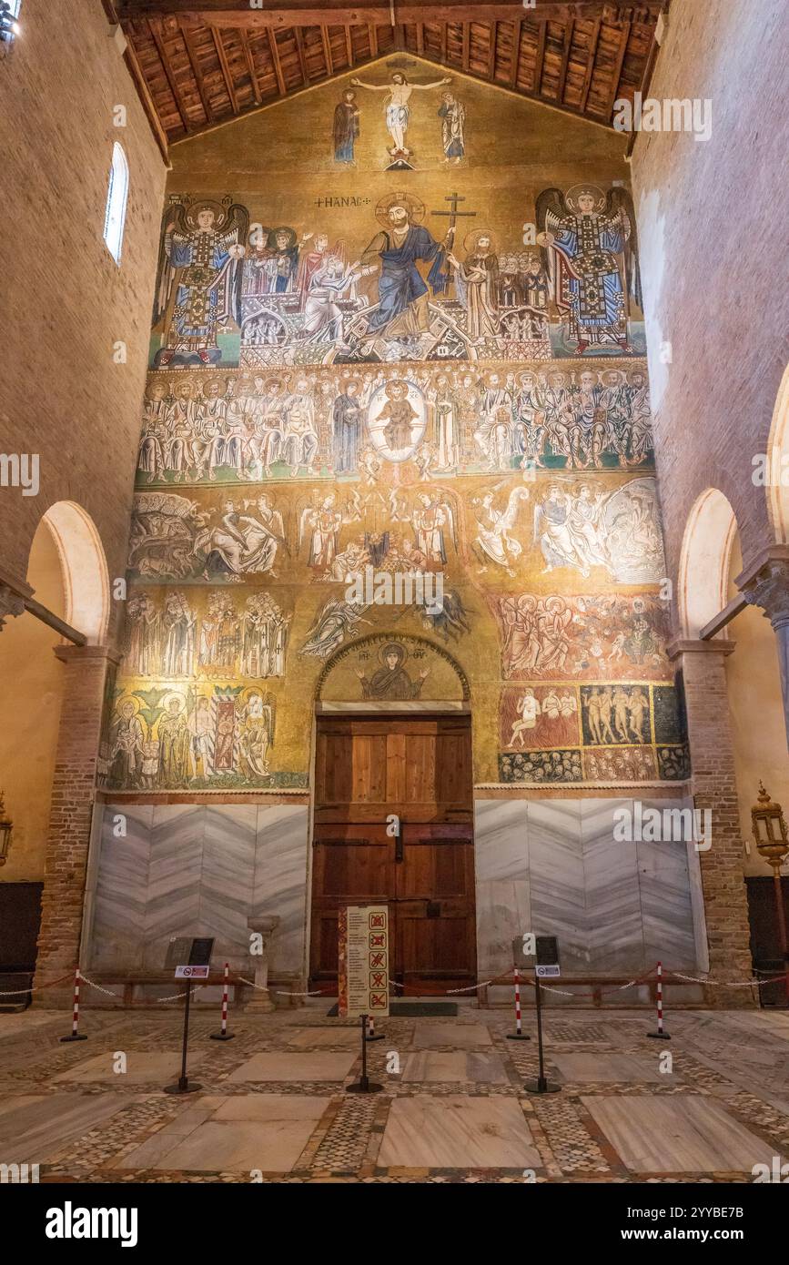 March 28, 2023. Italy, island of Torcello. Basilica (Church) of Santa ...