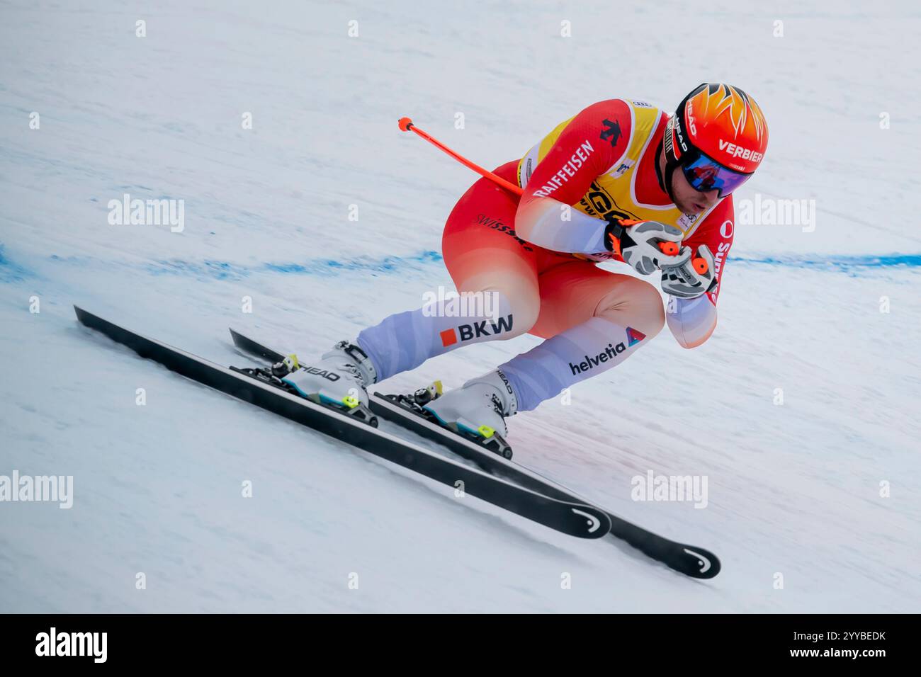 Val Gardena, Italy. 20 December, 2024 MURISIER Justin (SUI) competing ...