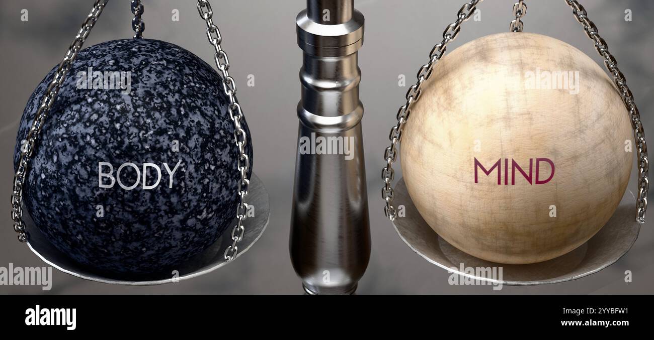 Body or Mind - weighing two choices, available options. Choosing ...
