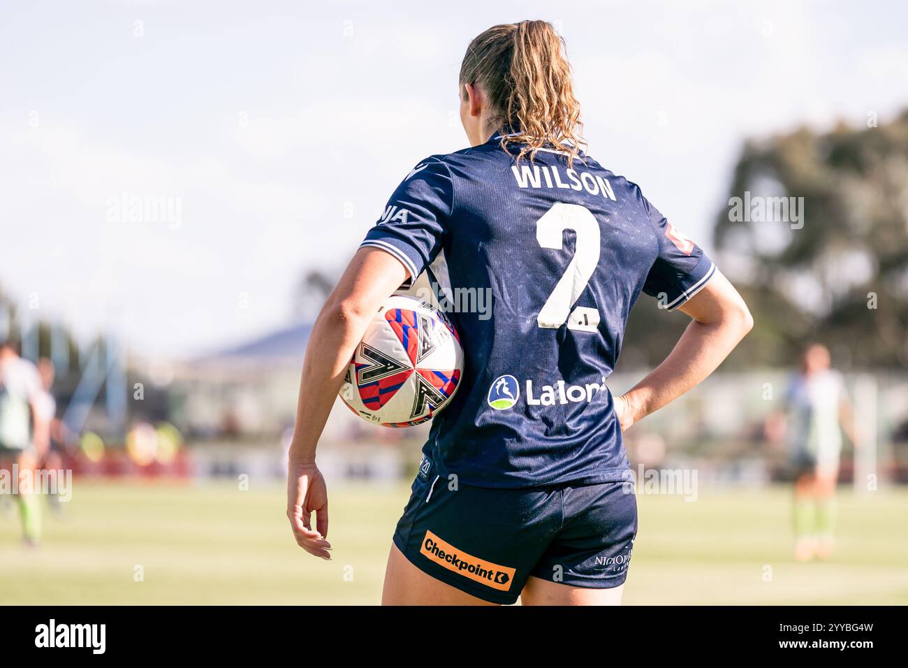 Canberra, Australia; 21st Dec 2024: Ellie Wilson of Melbourne Victory ...