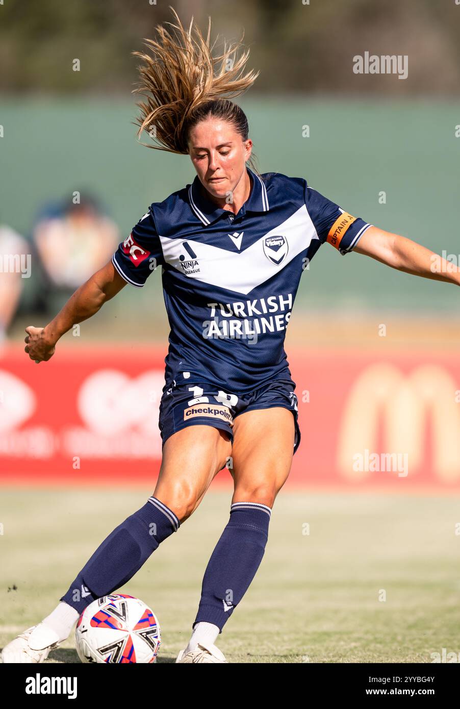 Canberra, Australia; 21st Dec 2024: Kayla Morrison of Melbourne Victory ...