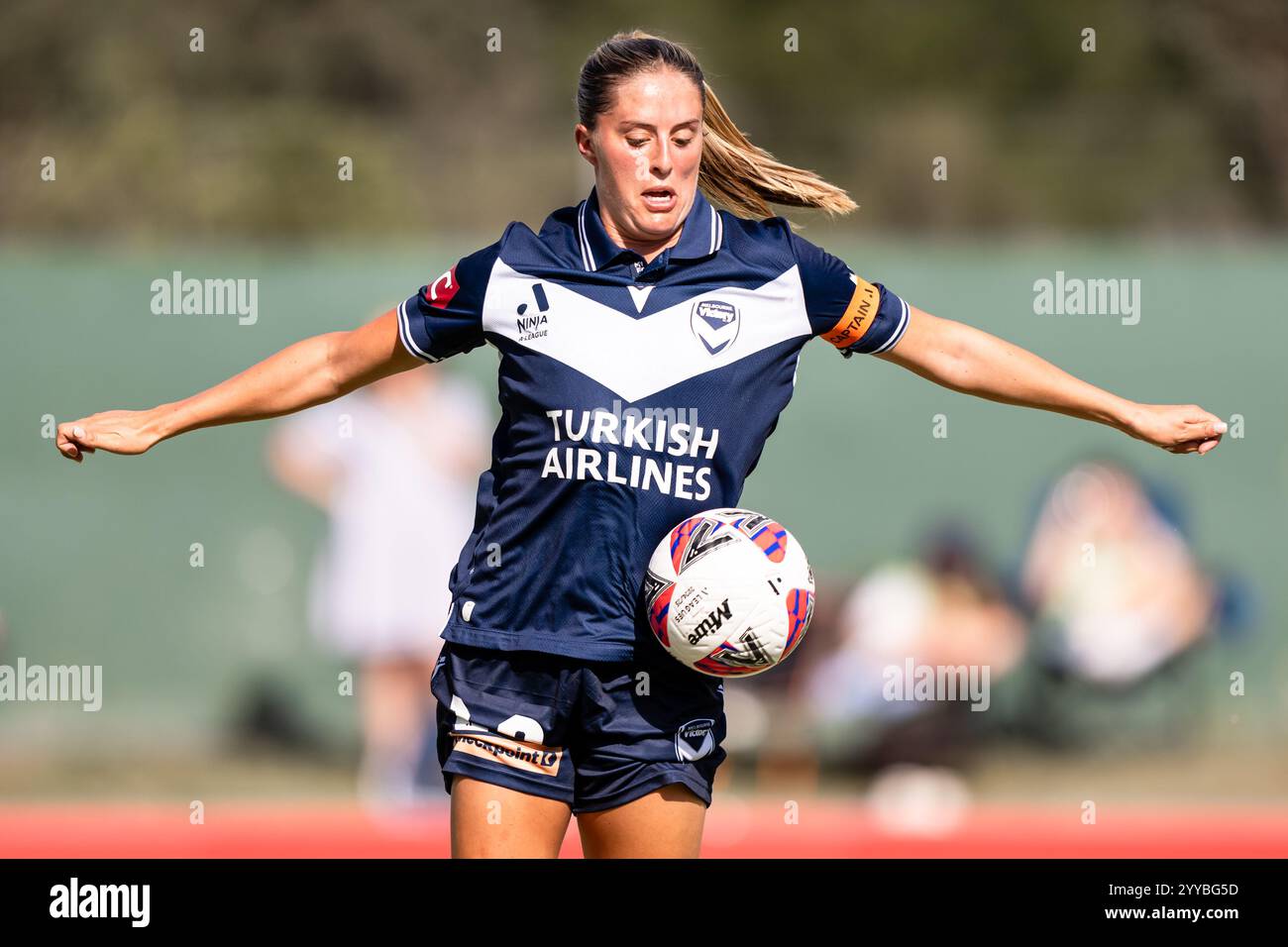 Canberra, Australia; 21st Dec 2024: Kayla Morrison of Melbourne Victory ...