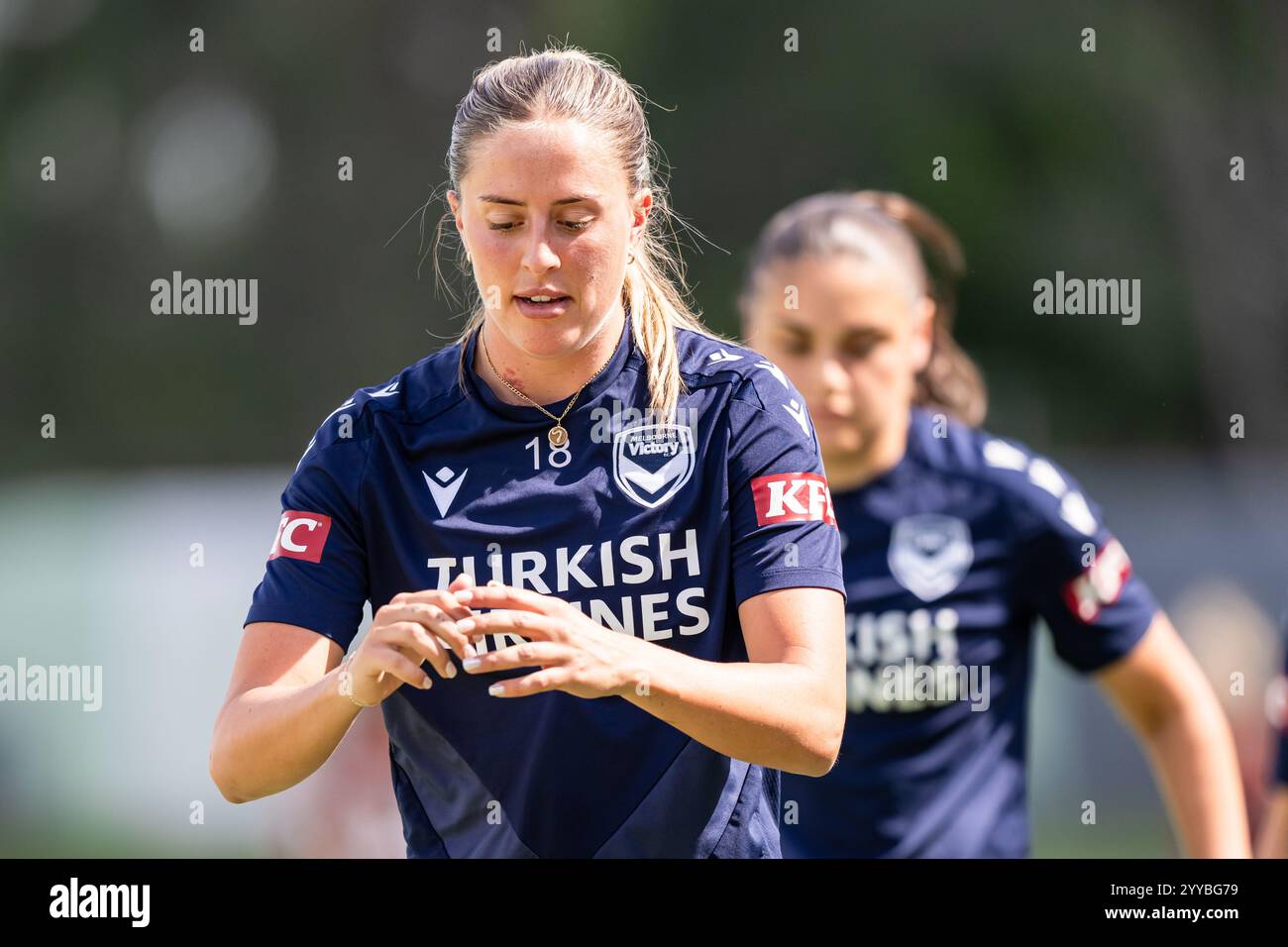 Canberra, Australia; 21st Dec 2024: Kayla Morrison of Melbourne Victory ...