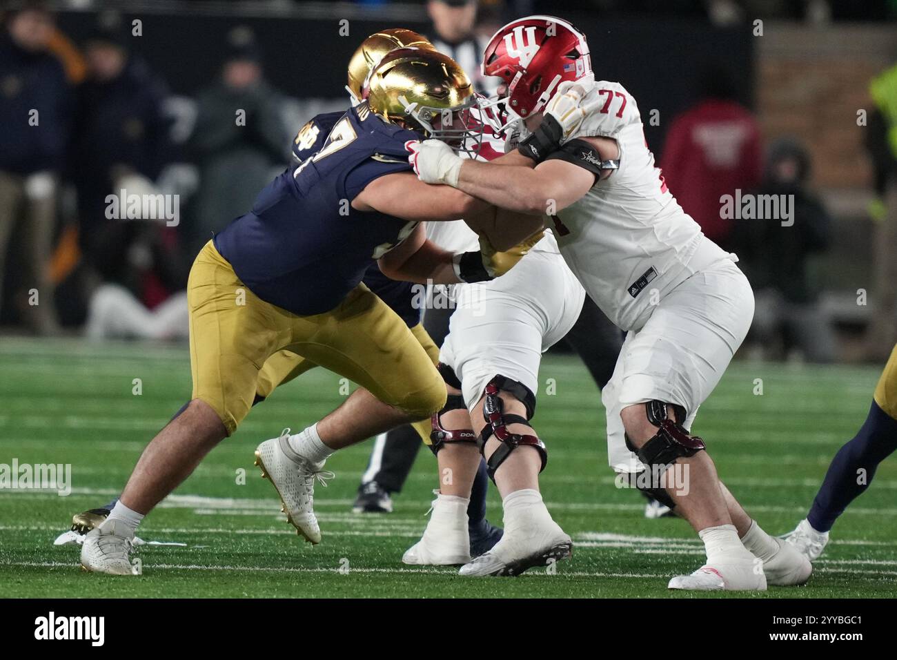 South Bend, United States. 20th Dec, 2024. Notre Dame Fighting Irish ...