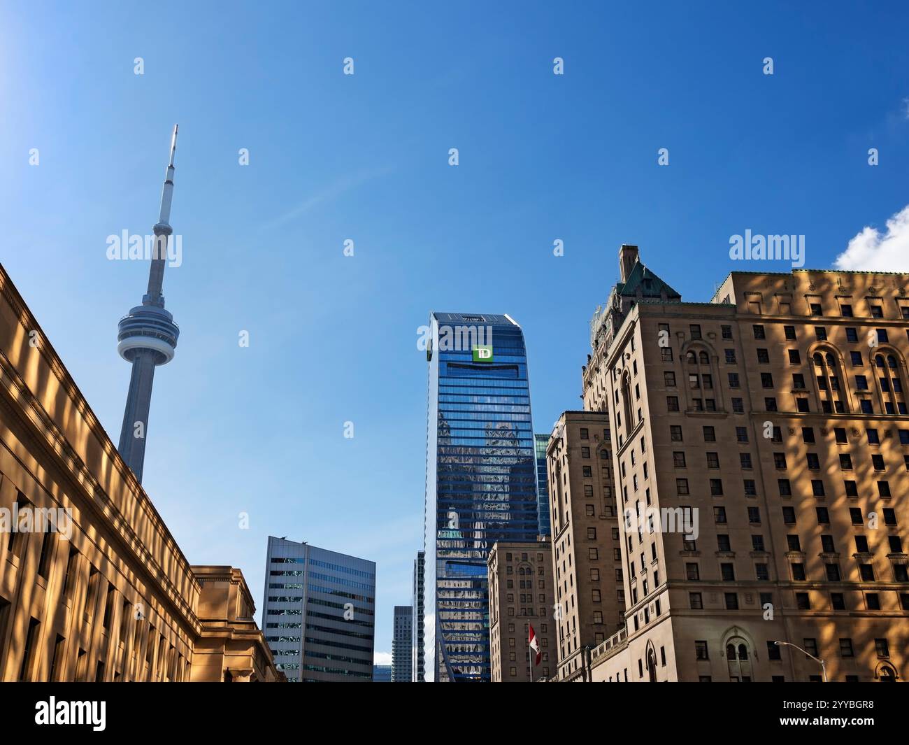 Toronto Canada / TD Canada Terrace Bank on Front Street West, Downtown ...