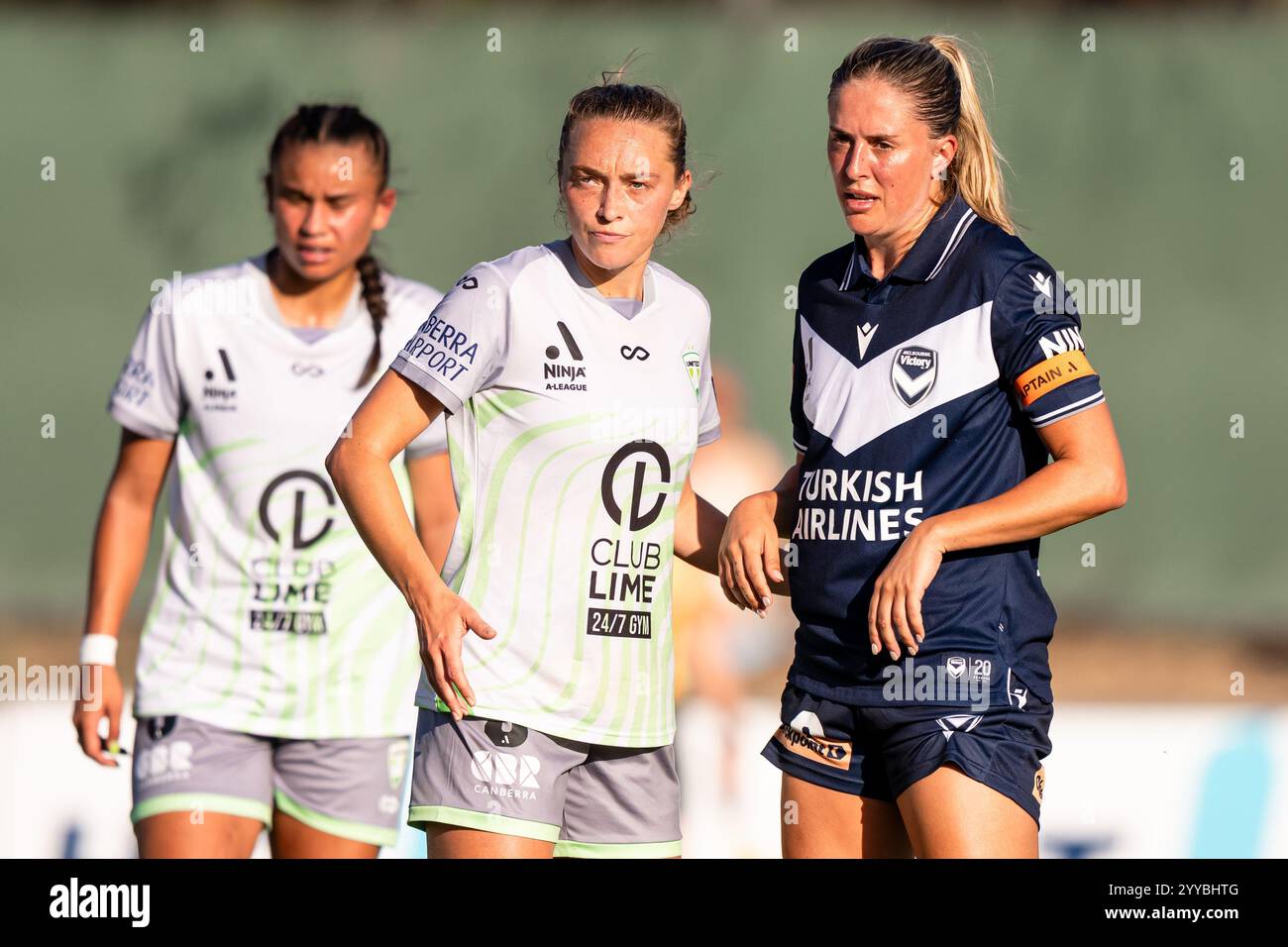 Canberra, Australia; 21st Dec 2024: Elizabeth Anton of Canberra United ...