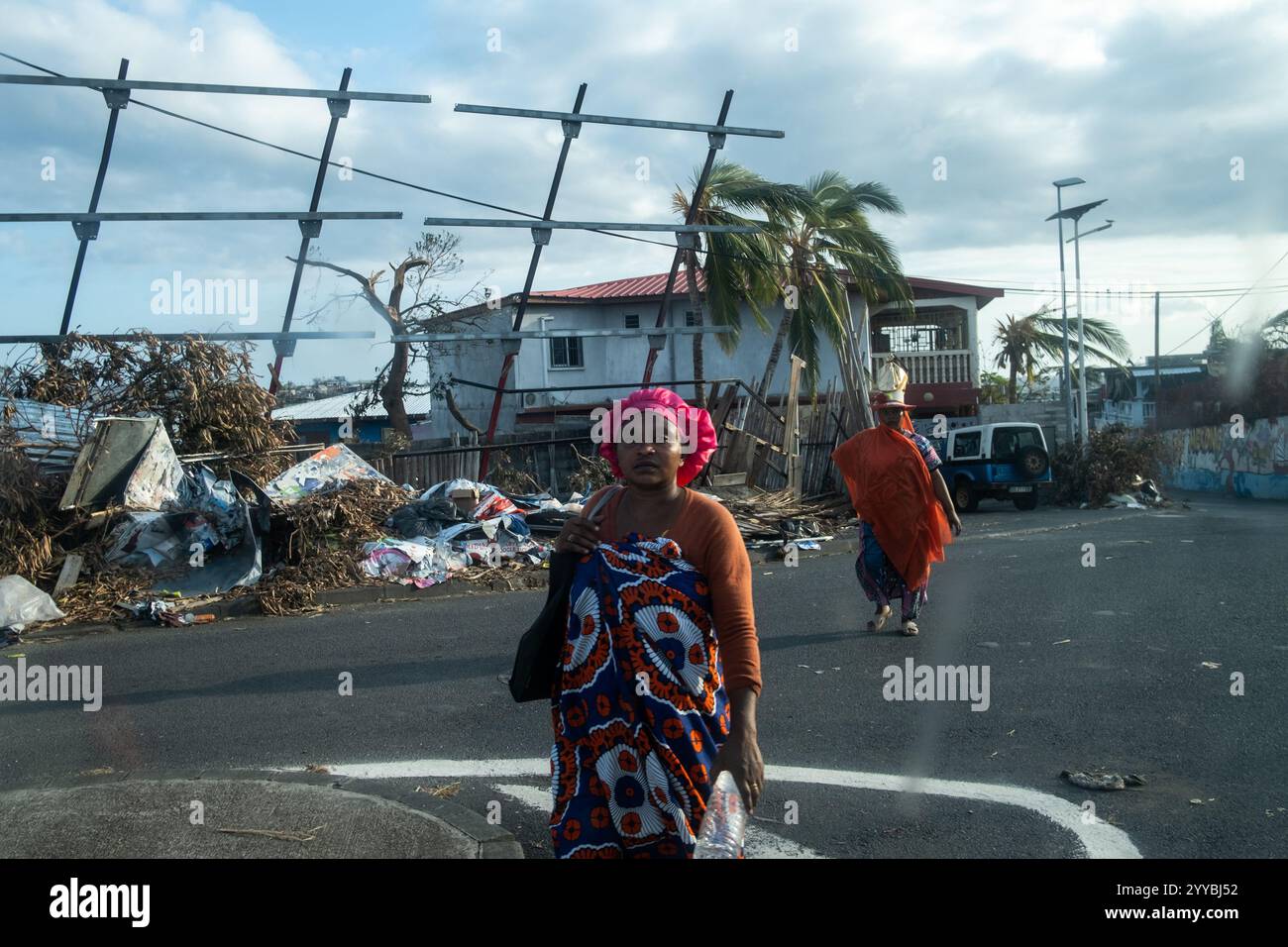Paris, France. 20th Dec, 2024. Michael Bunel/Le Pictorium - MAYOTTE ...