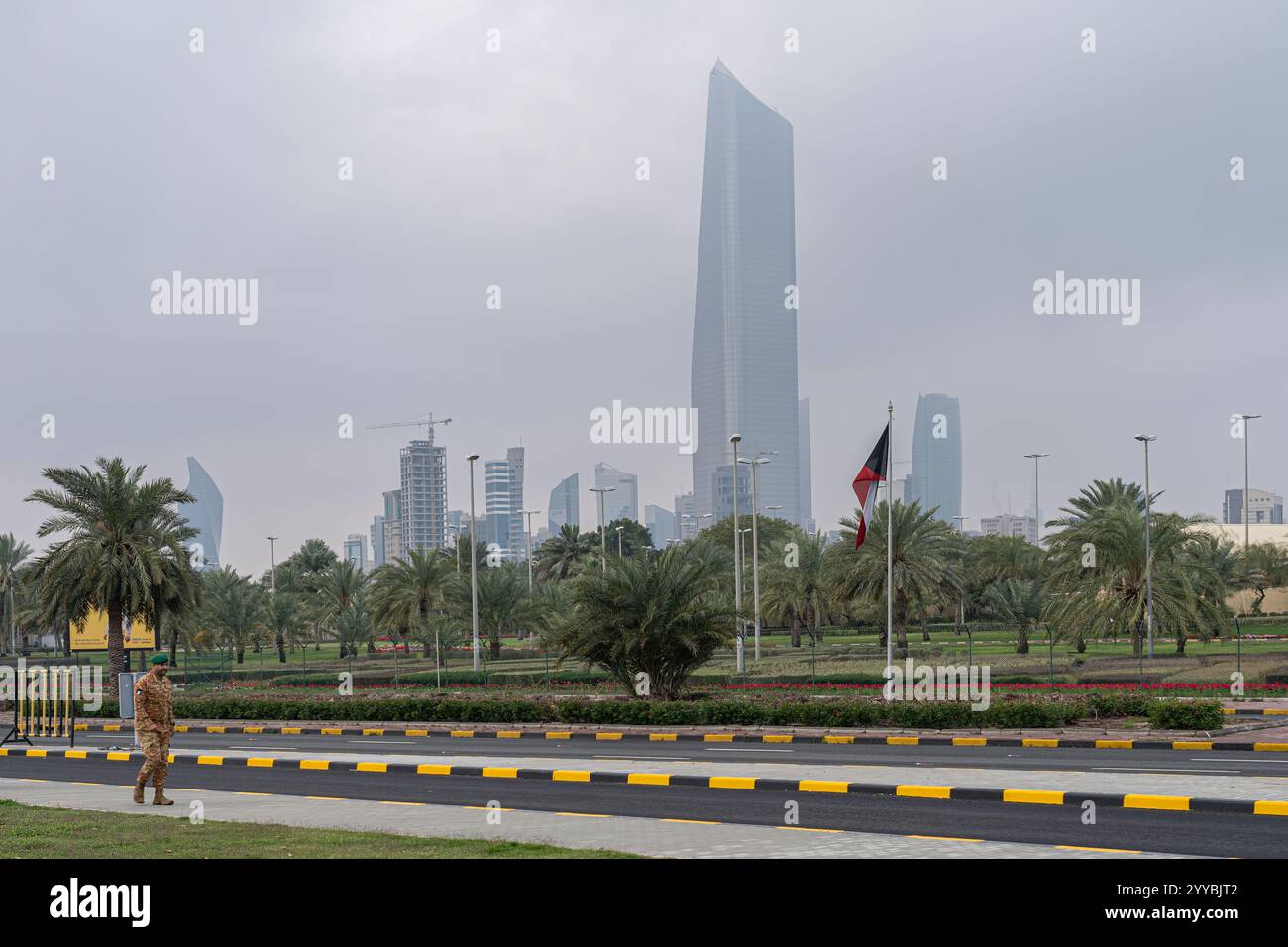 Kuwait City, the Al Hamra building, tallest in Kuwait completed in 2011 ...