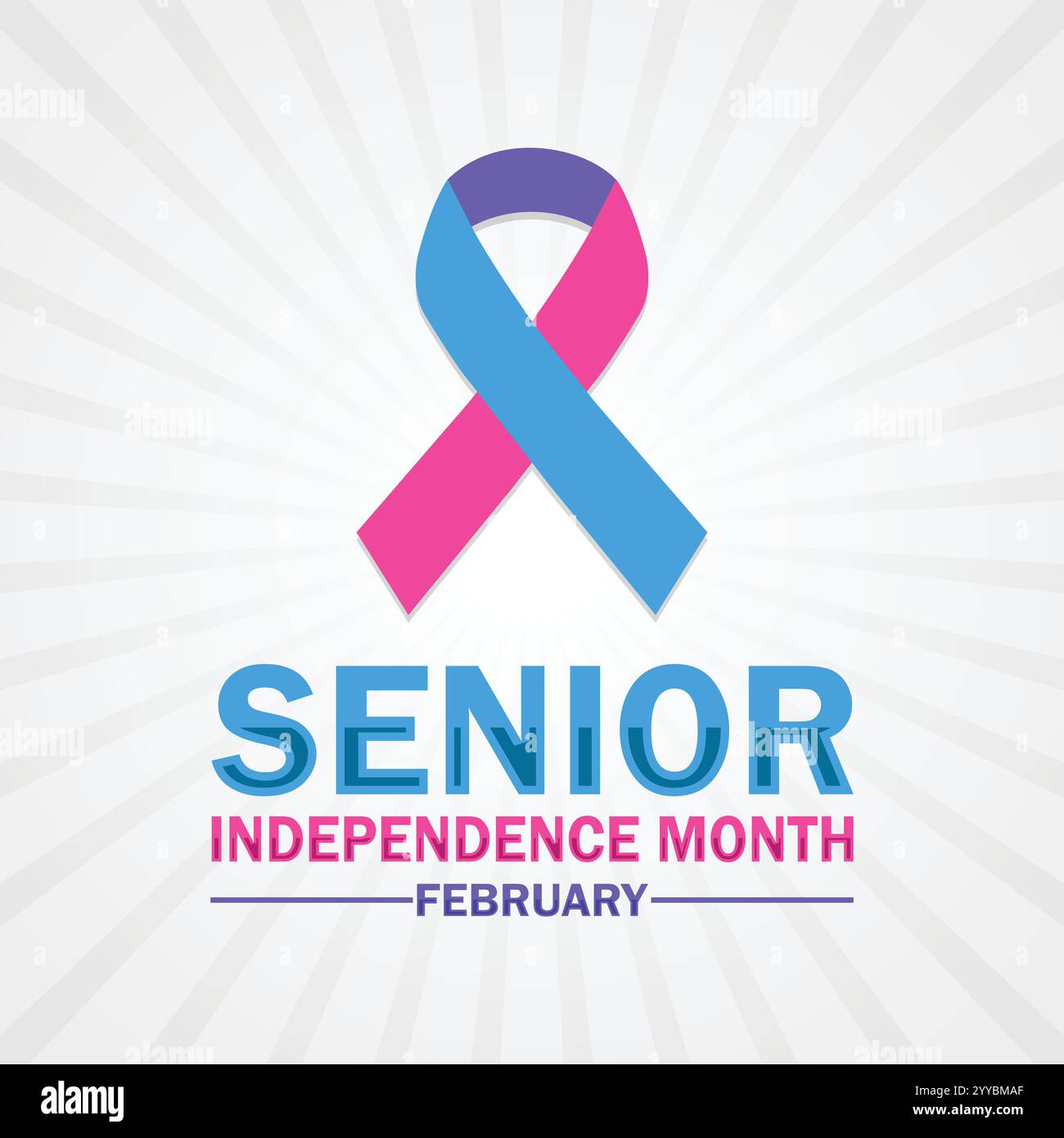 Senior Independence Month. February. Holiday concept. Template for ...