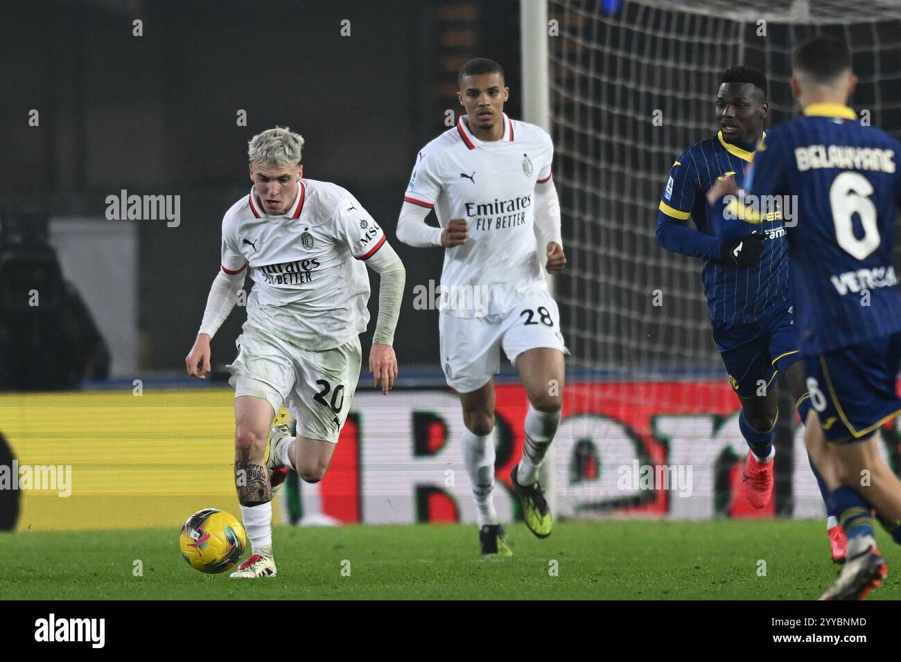 Alex Jimenez (Milan)Daniel Mosquera (Hellas Verona)Malick Thiaw (Milan ...