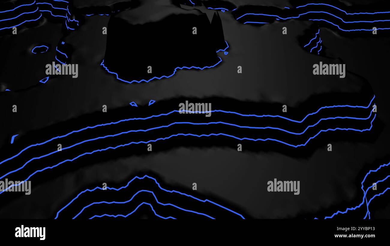 Elevation map sea hi-res stock photography and images - Alamy