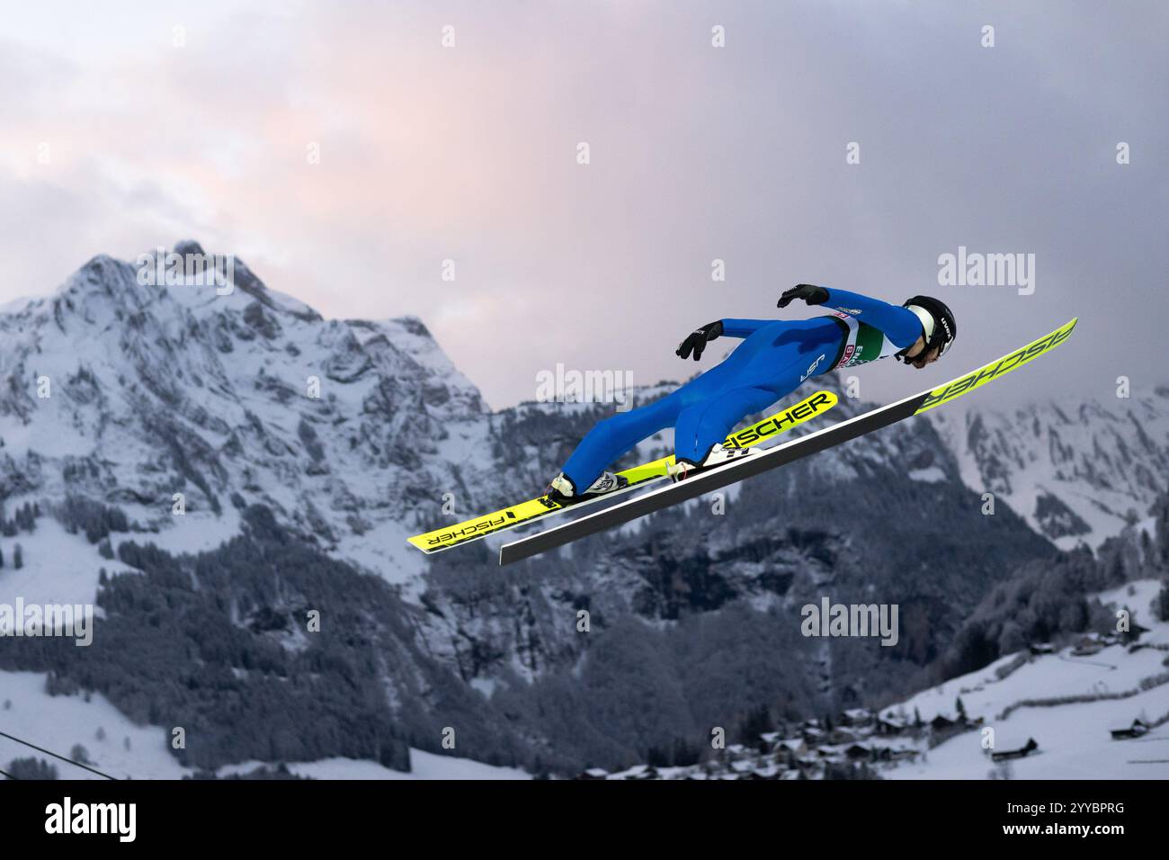 BICKNER Kevin (USA), SUI, FIS Viessmsann Skisprung Weltcup Engelberg ...