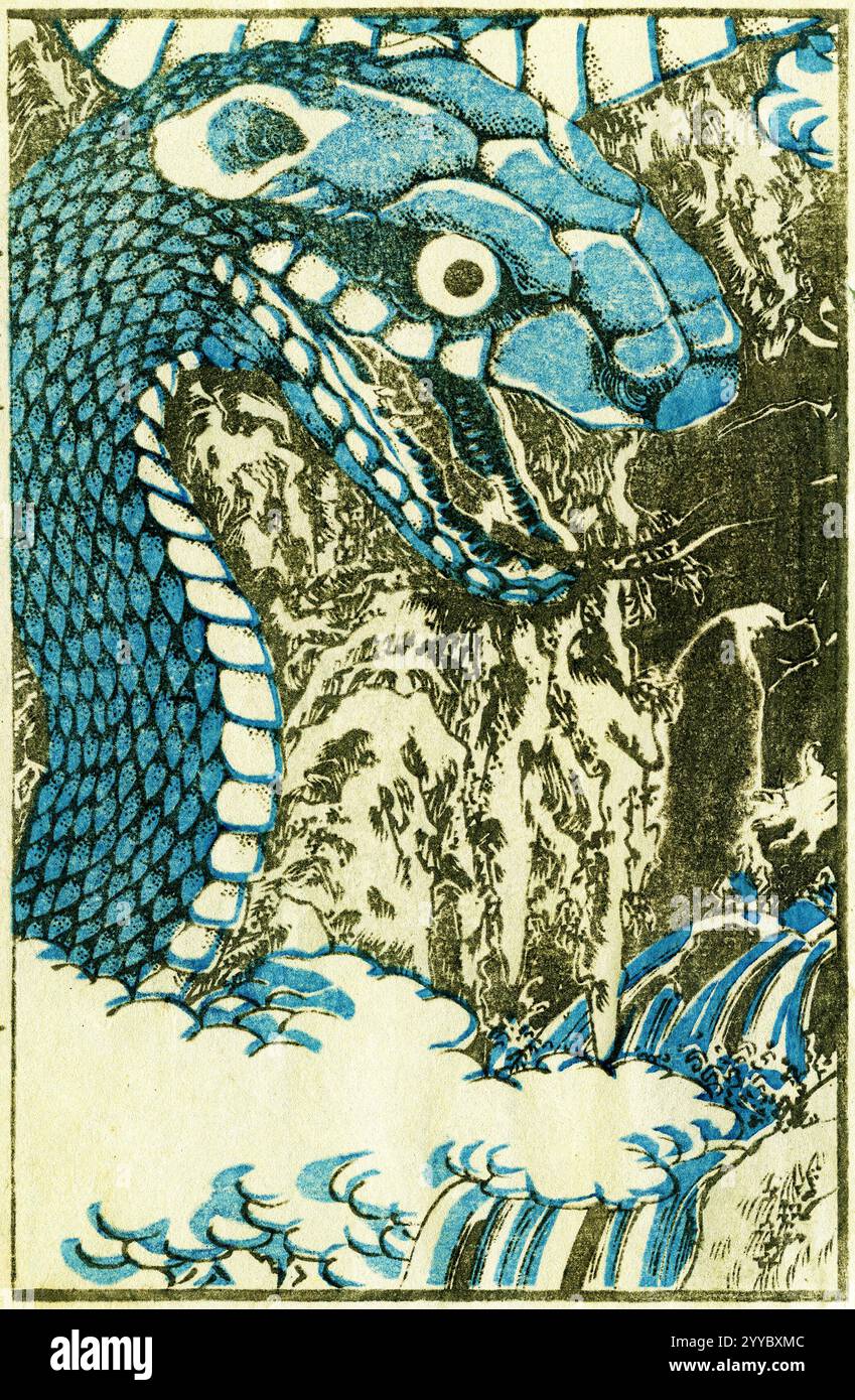 Majestic Serpent: Year of the Snake in Traditional Japanese Art, Giant ...