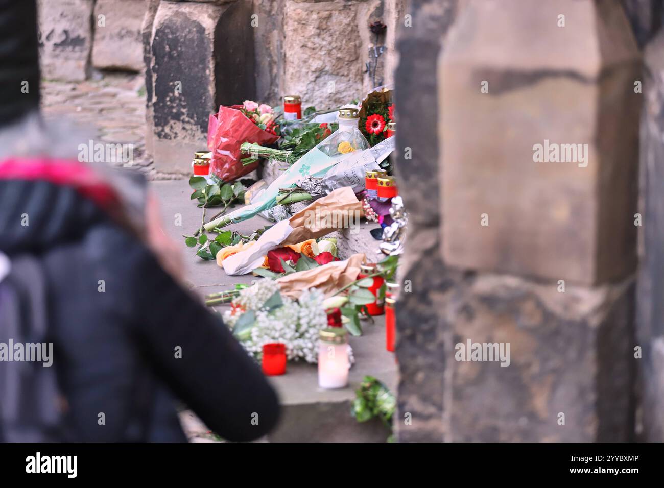 Magdeburg, Sachsen-Anhalt, Deutschland, 21.12.2024: Alter Markt: Anschlag auf Magdeburger ...