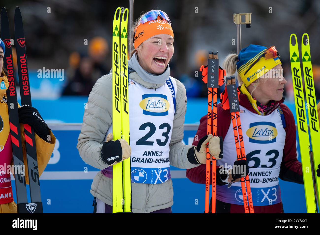 LAMPIC Anamarija , Women 7,5 Km Sprint during the BMW IBU World Cup ...