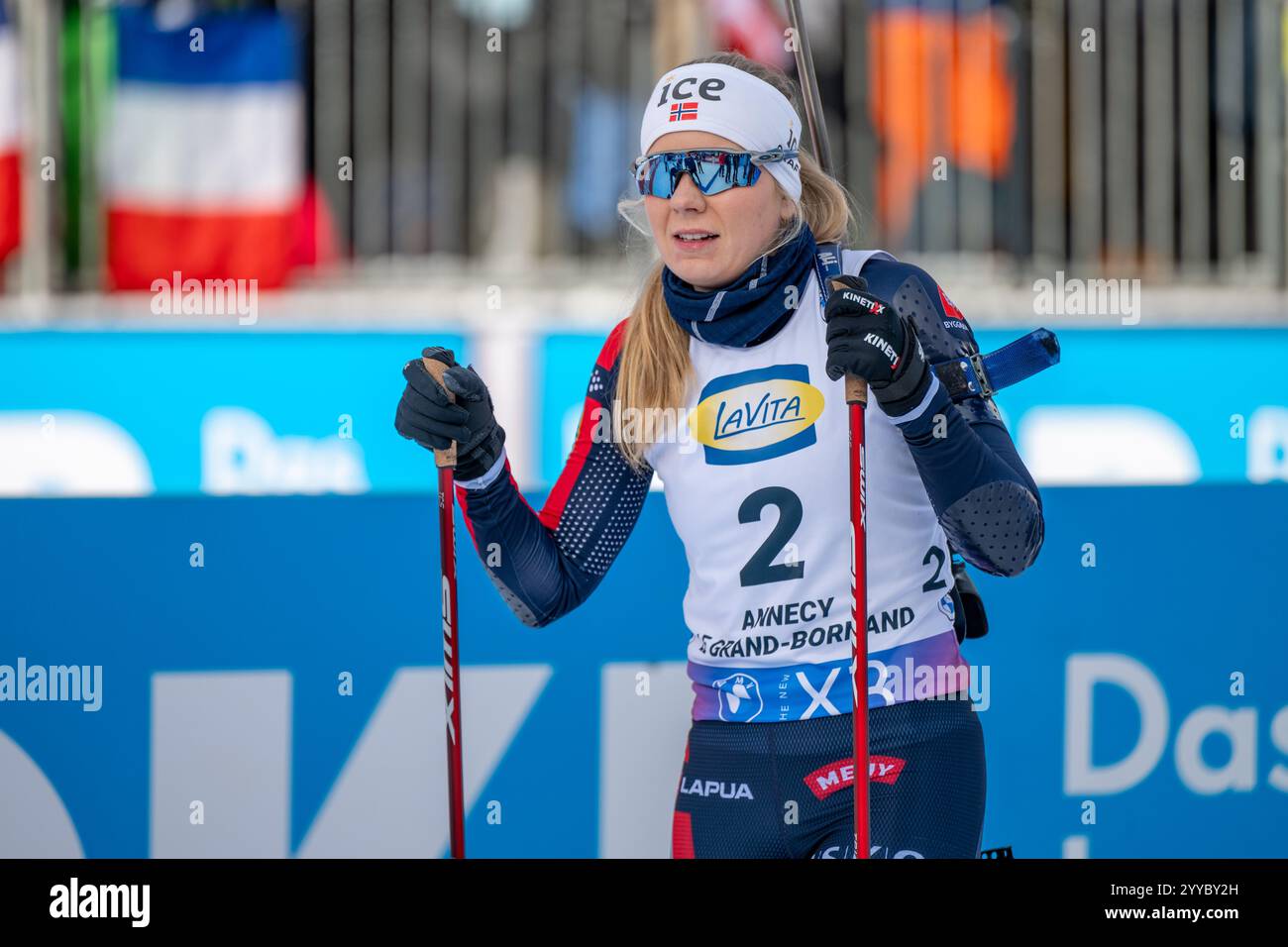 RANDBY Gro, Women 7,5 Km Sprint during the BMW IBU World Cup Annecy Le Grand-Bornand, Biathlon ...