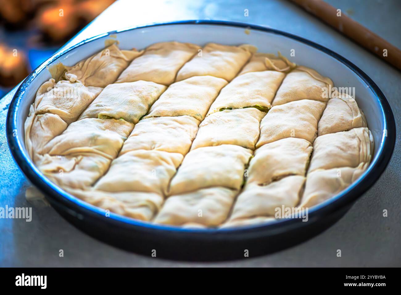 Borek layers hi-res stock photography and images - Alamy