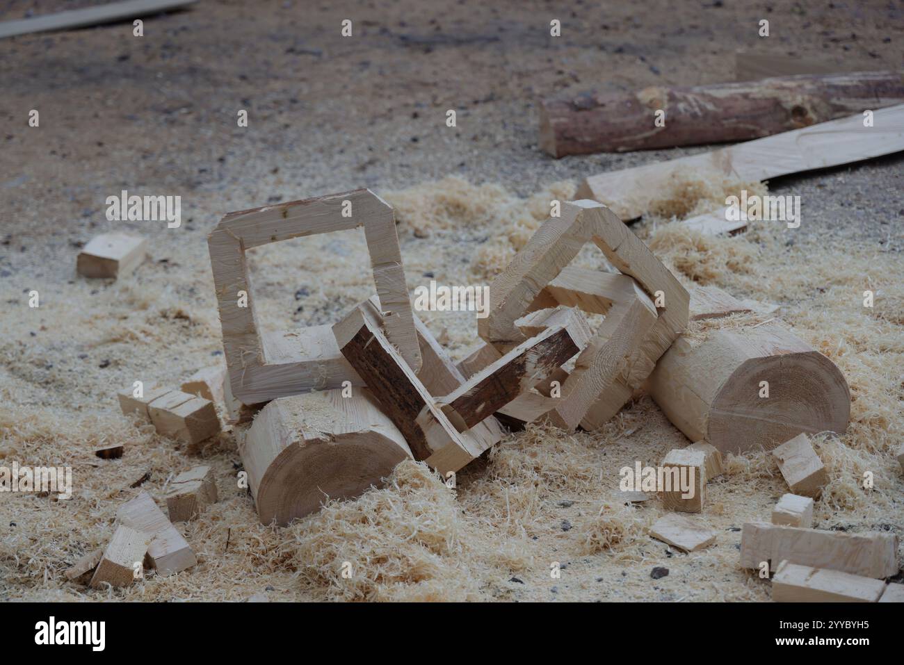 Woodworking Craftsmanship A Journey Through Shavings and Skillfully ...